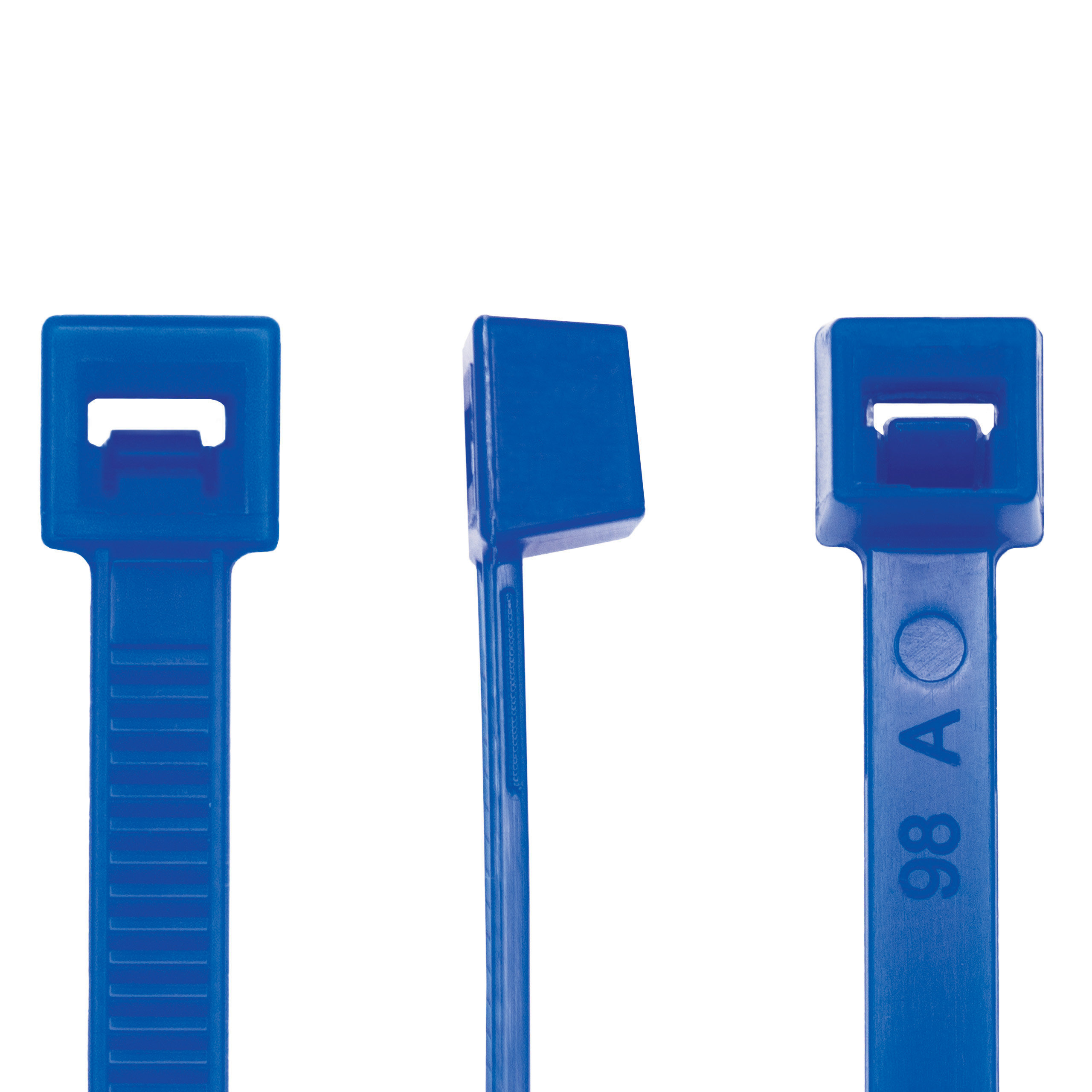 11" Long 50 lb Multi-Color Nylon 6/6 Cable Tie Kit (100 per pack)