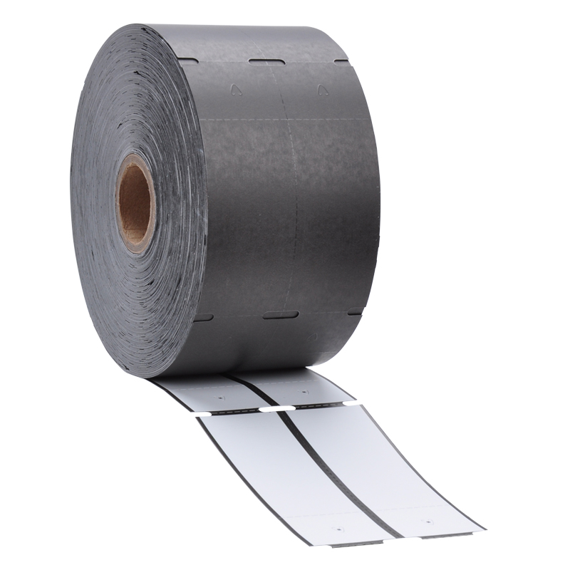 Black Direct Thermal Consignment Tags