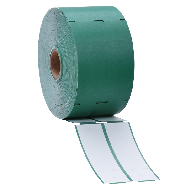 Hunter Green Direct Thermal Consignment Tags