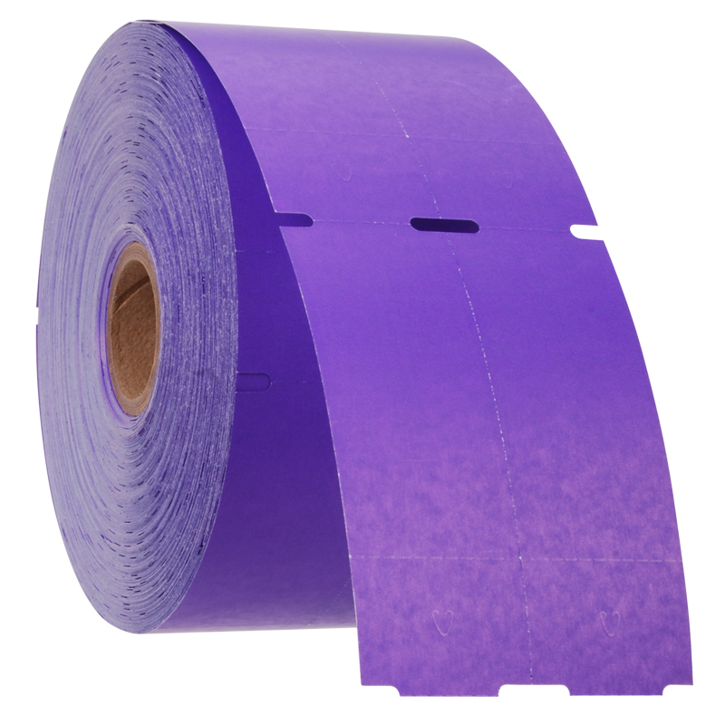 Purple Direct Thermal Consignment Tags
