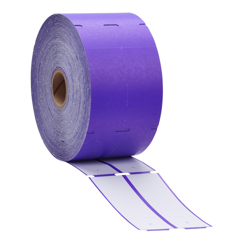 Purple Direct Thermal Consignment Tags