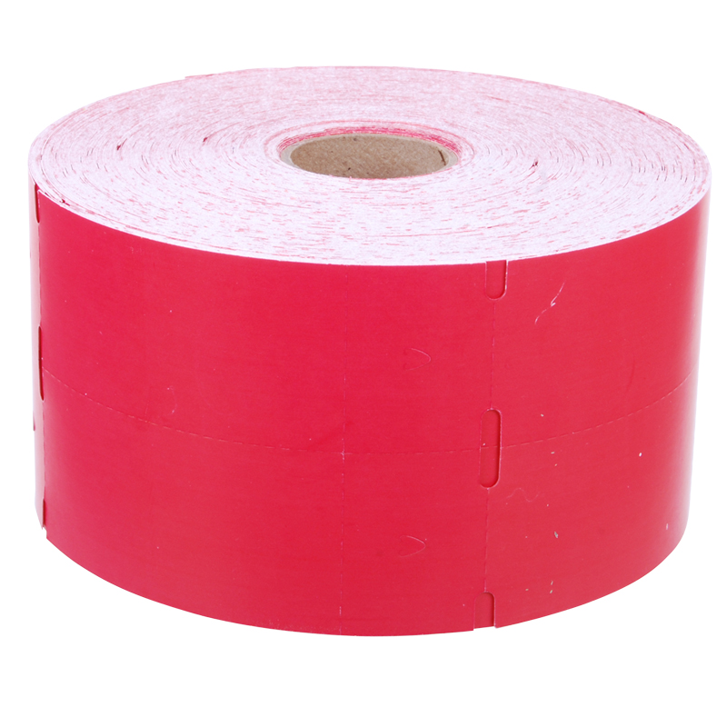 Red Direct Thermal Consignment Tags