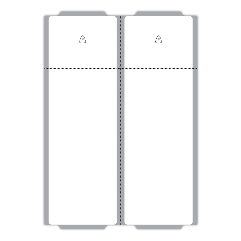 Silver Direct Thermal Consignment Tags