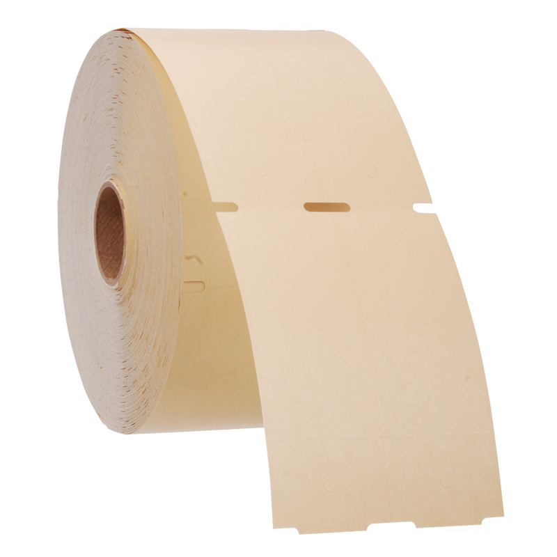 Tan Direct Thermal Consignment Tags