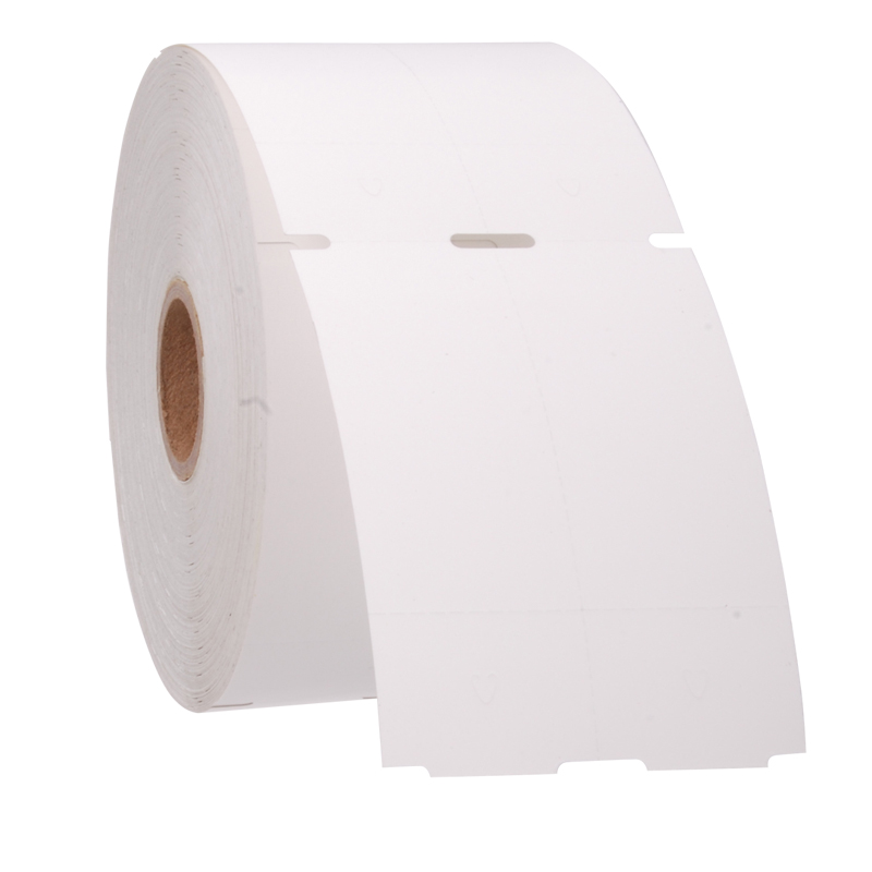 White Direct Thermal Consignment Tags
