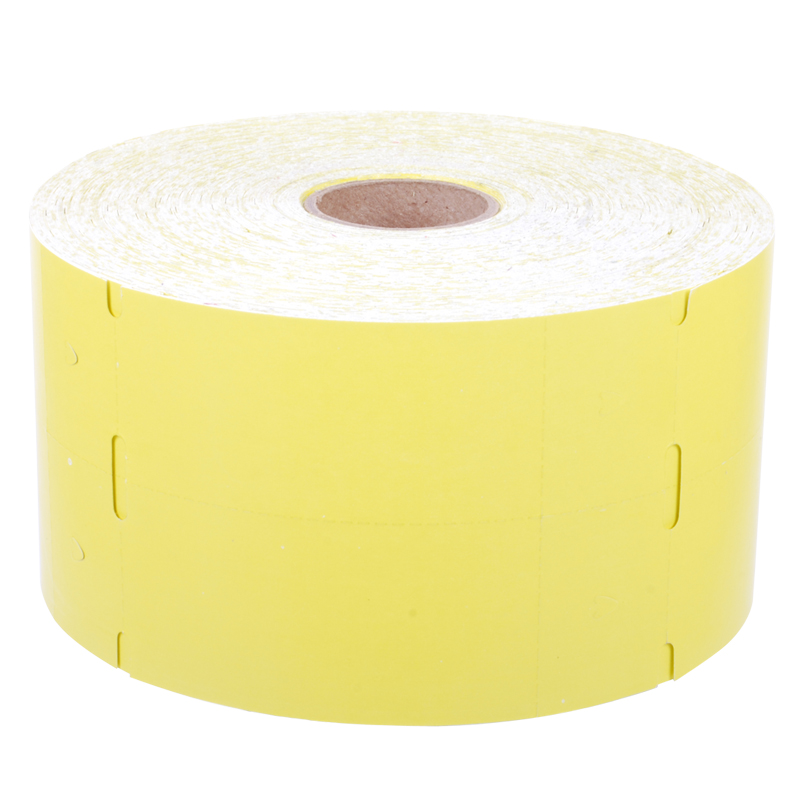 Yellow Direct Thermal Consignment Tags