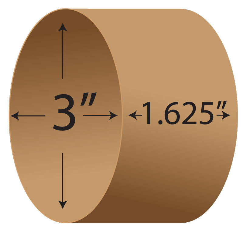 3" Cores | Kenco Label & Tag