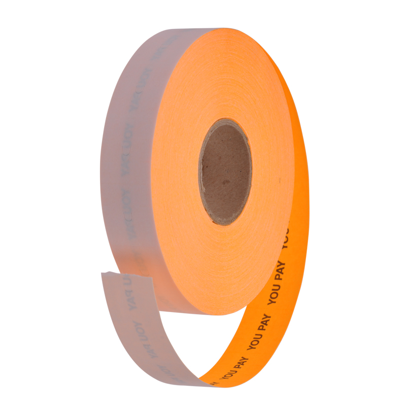Fluorescent Orange "YOU PAY" Labels to fit Avery Sato Dennison 216 ...