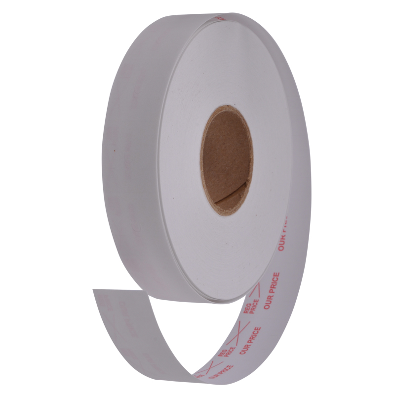 Red Print on White "REG. PRICE X OUR PRICE" Labels to fit Avery Sato ...