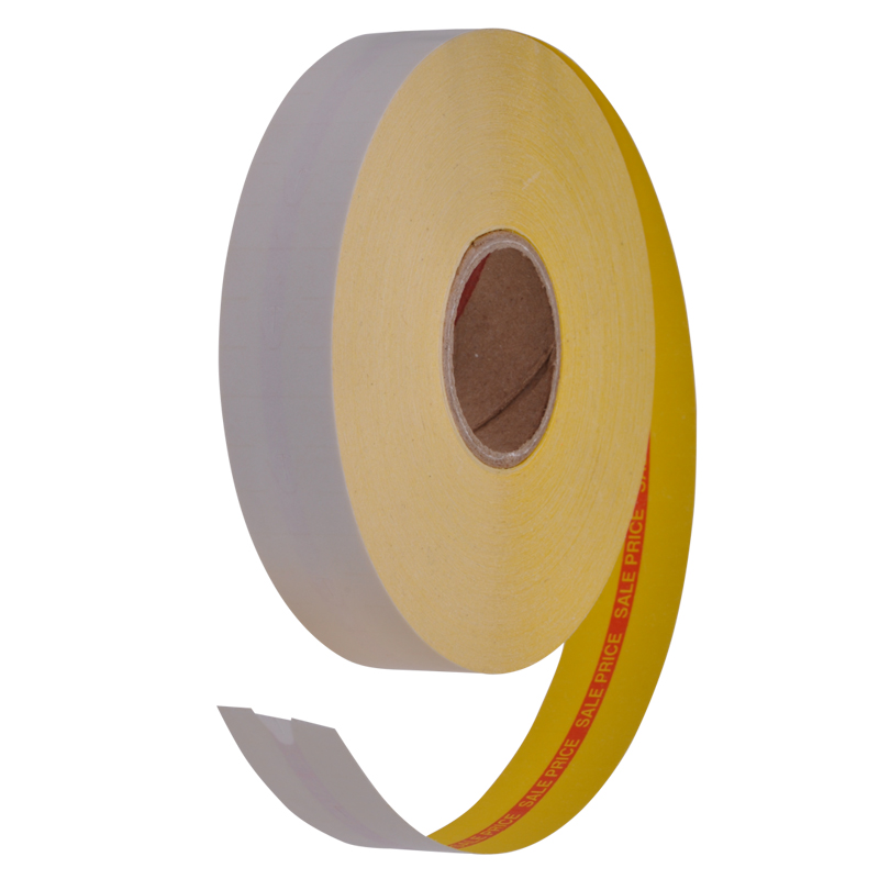 Red Reverse Print on Yellow "SALE PRICE" Labels to fit Avery® Sato ...