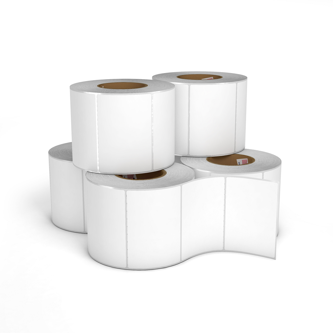 Epson Compatible 3" x 2" Round Corner Rectangle High Performance Matte ...