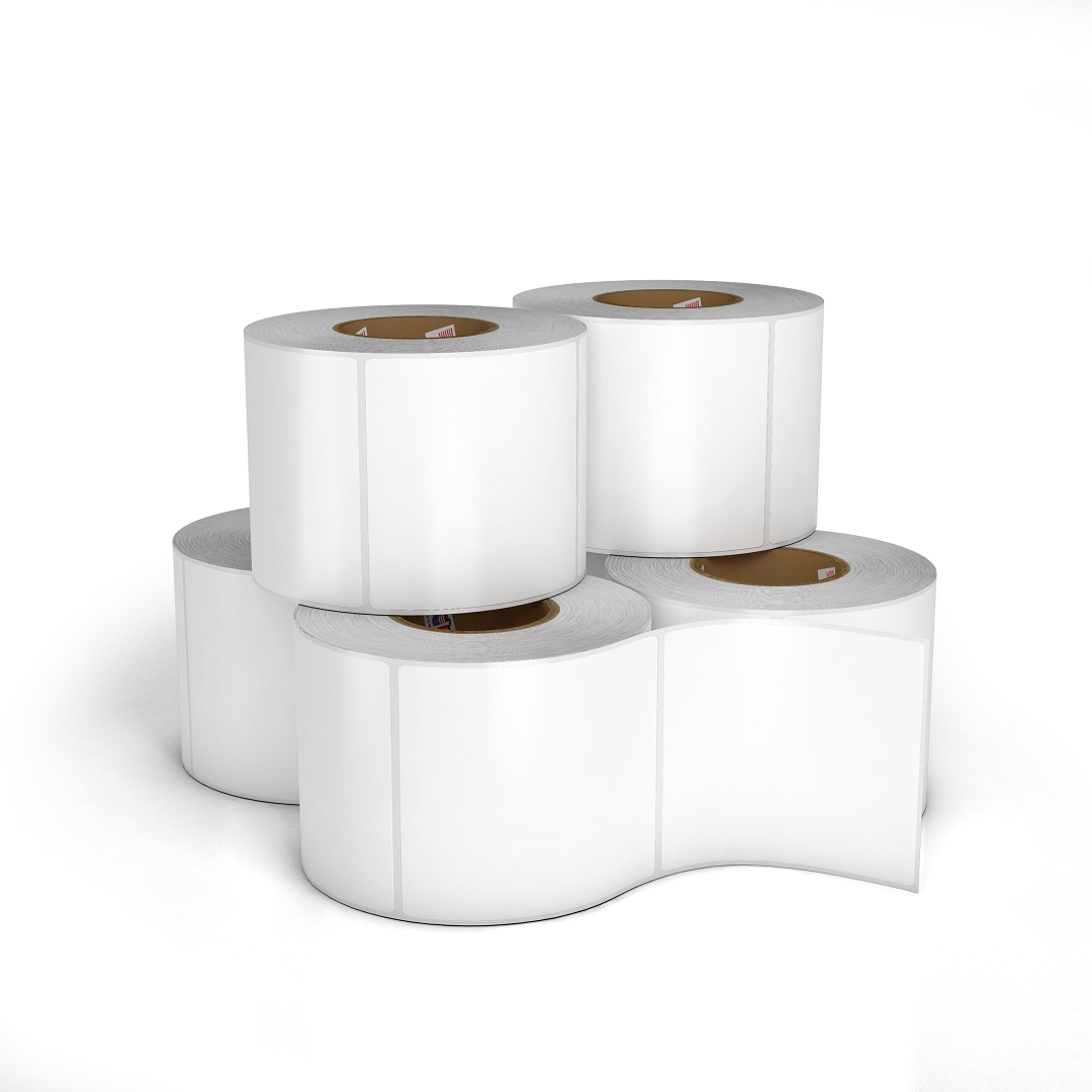 Epson Compatible 3" x 2" Round Corner Rectangle Gloss Inkjet Labels (2 ...