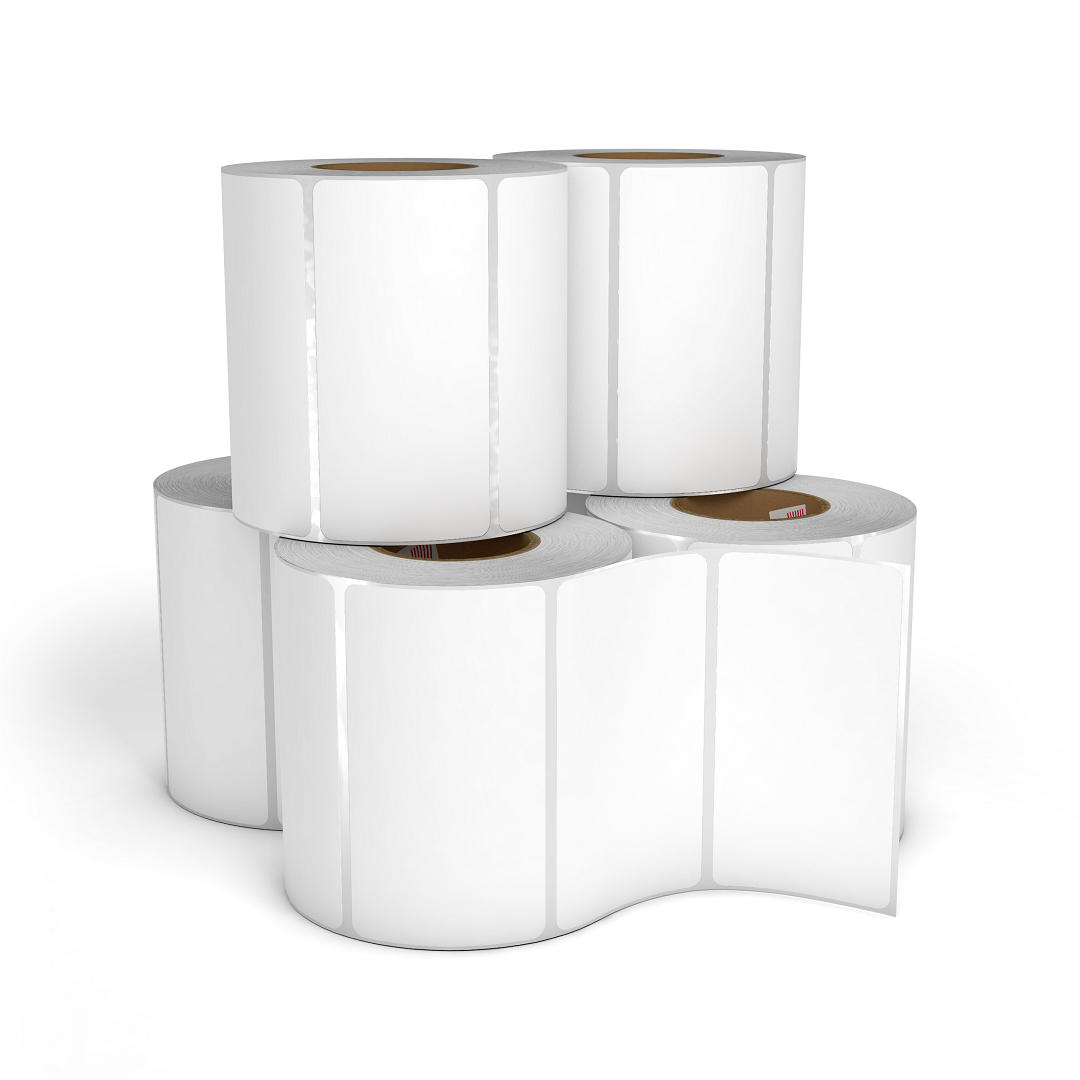 Epson Compatible 4" x 2" Round Corner Rectangle High Performance Matte ...