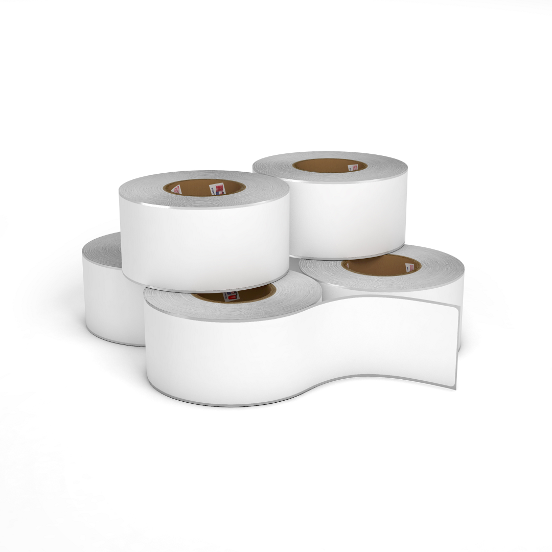 Epson Compatible 2" Wide Continuous Premium Matte Paper Inkjet Labels ...