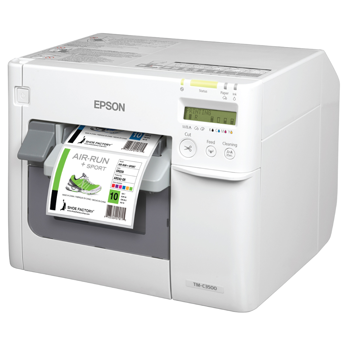 Epson ColorWorks TM-C3500 Inkjet Printer with Auto Cutter
