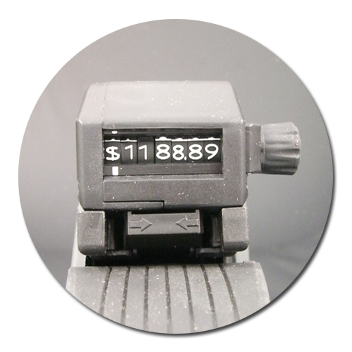 Garvey G Series 37-7 Promotional Label Price Gun