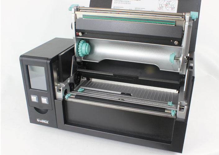 GoDEX HD830i 300-DPI Wide-Format Industrial Thermal Transfer Printer with Color LCD