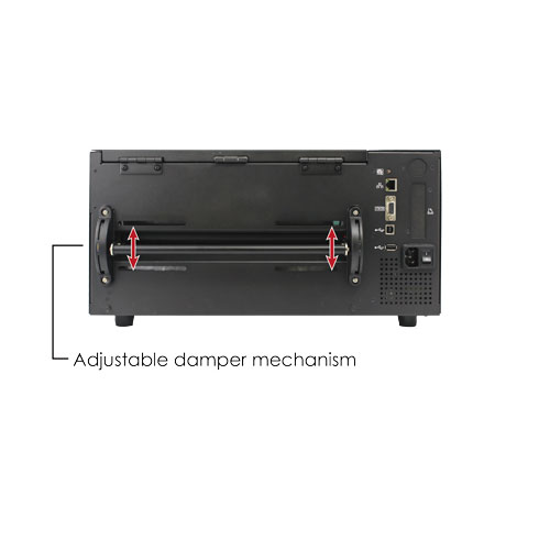 GoDEX HD830i 300-DPI Wide-Format Industrial Thermal Transfer Printer with Color LCD