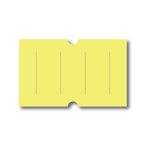 Yellow General Purpose Tamper Proof Labels