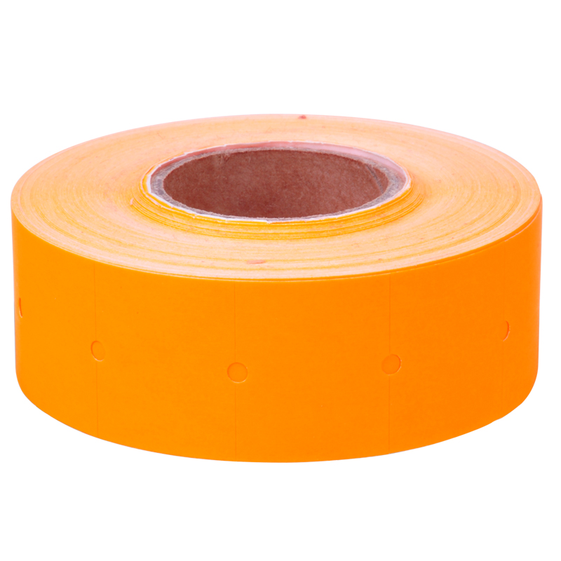 Fluorescent Orange General Purpose Labels Without Tamper Proof Vertical ...