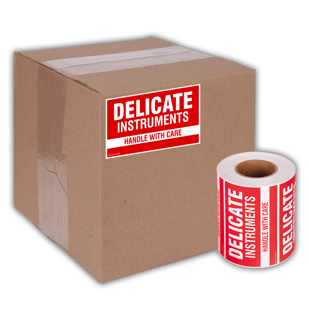 Delicate Instruments Handle with Great Care Stickers