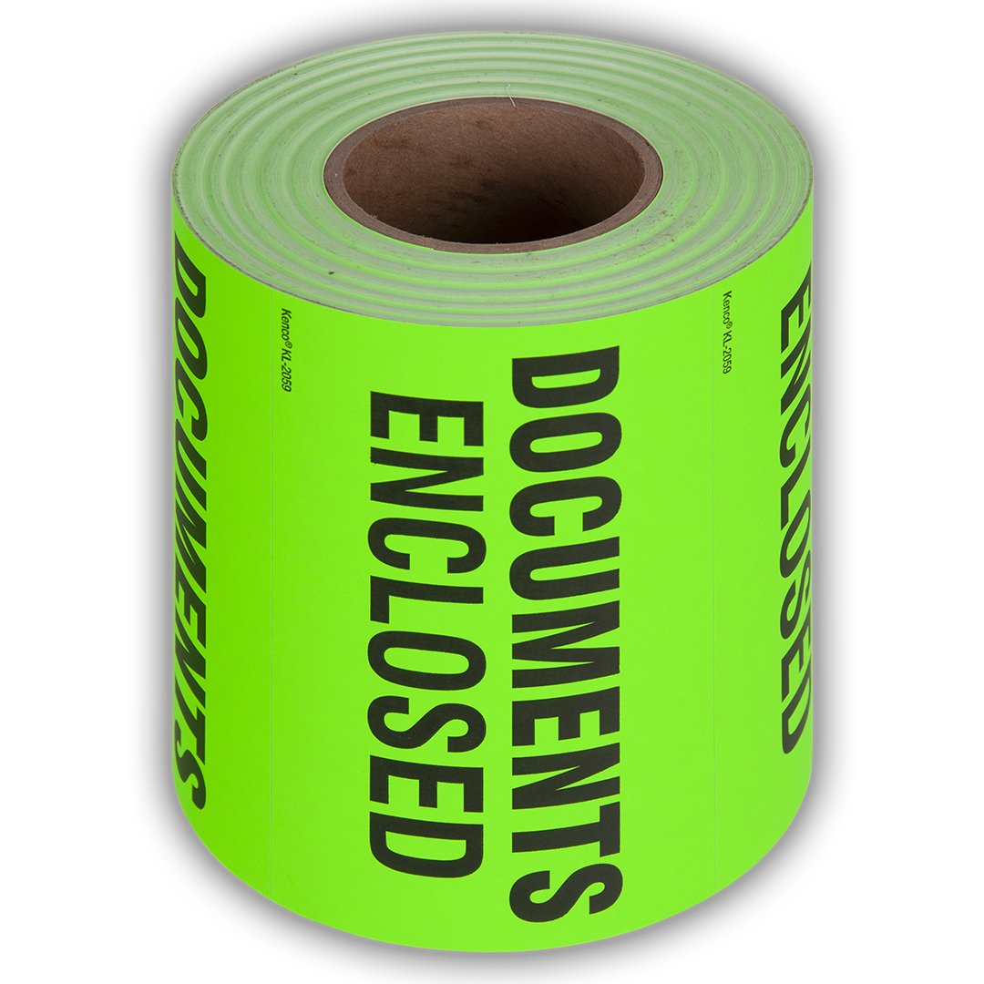 Documents Enclosed Shipping Label Stickers
