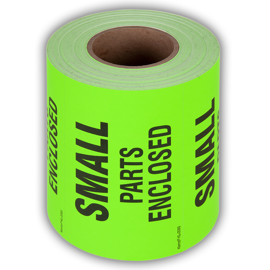 Small Parts Enclosed Shipping Label Stickers