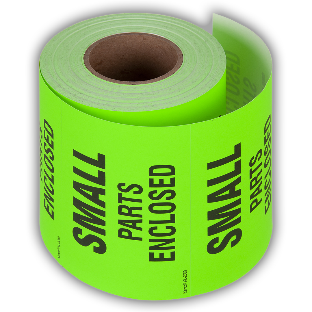 Small Parts Enclosed Shipping Label Stickers