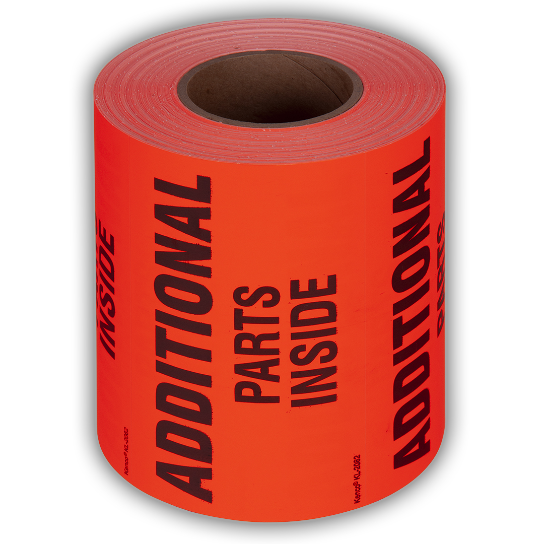 Additional Parts Inside Shipping Label Stickers