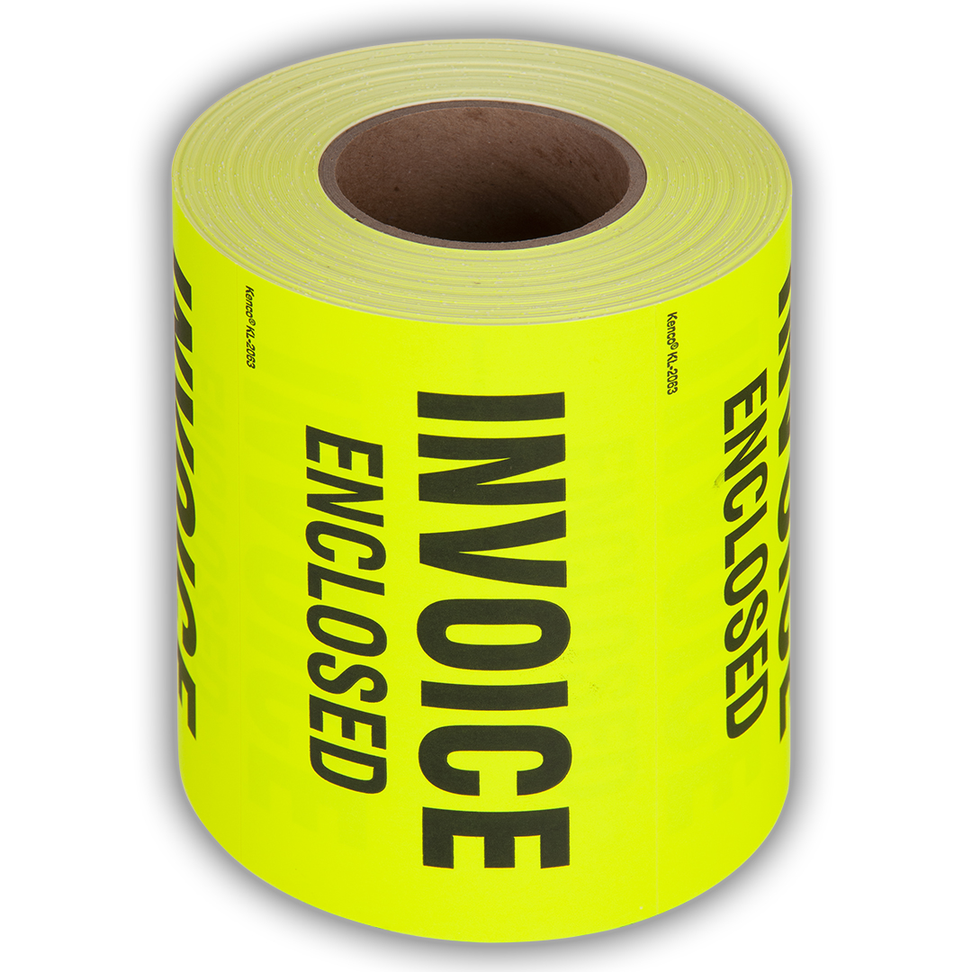 Invoice Enclosed Shipping Label Stickers