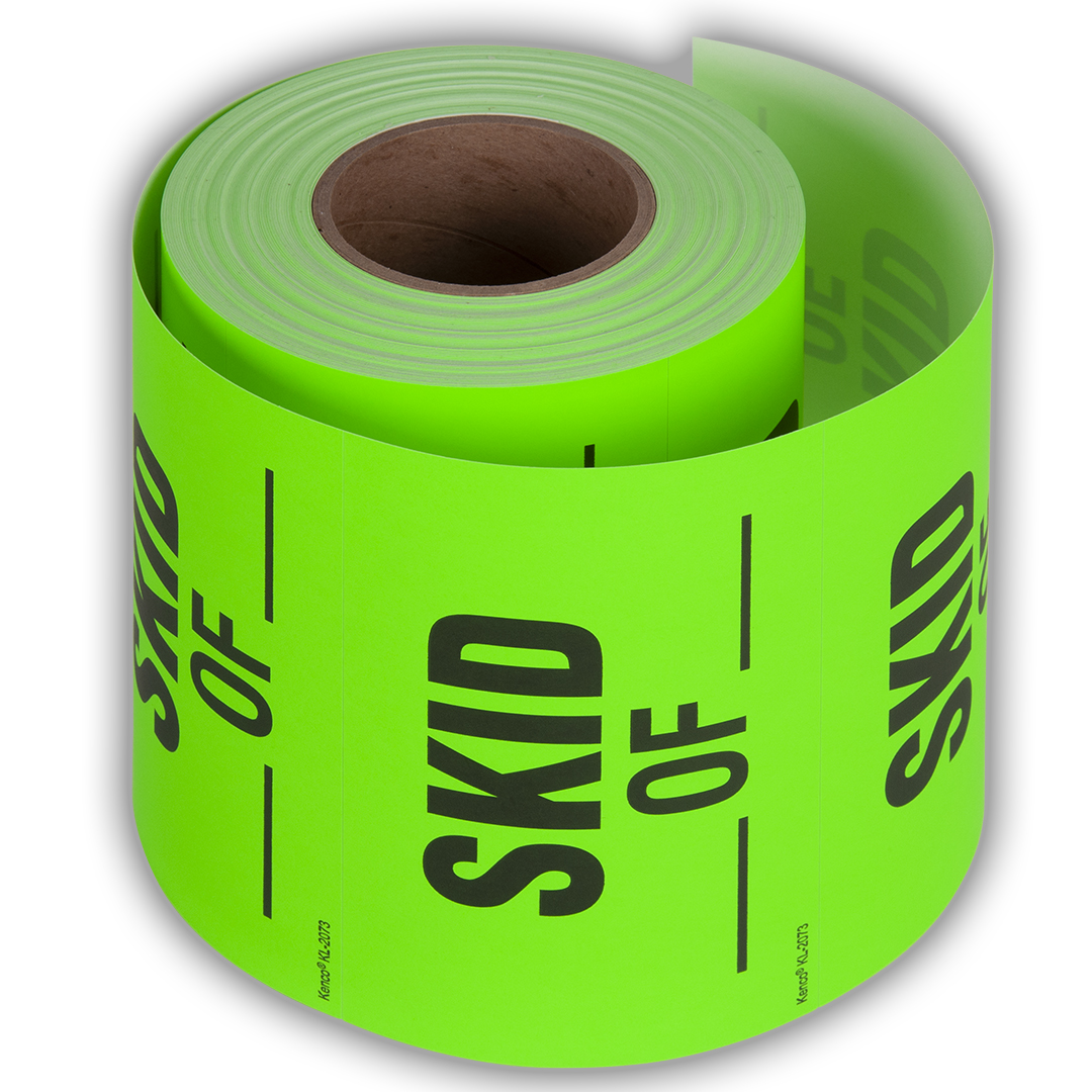 Skid _ of _ Shipping Label Stickers