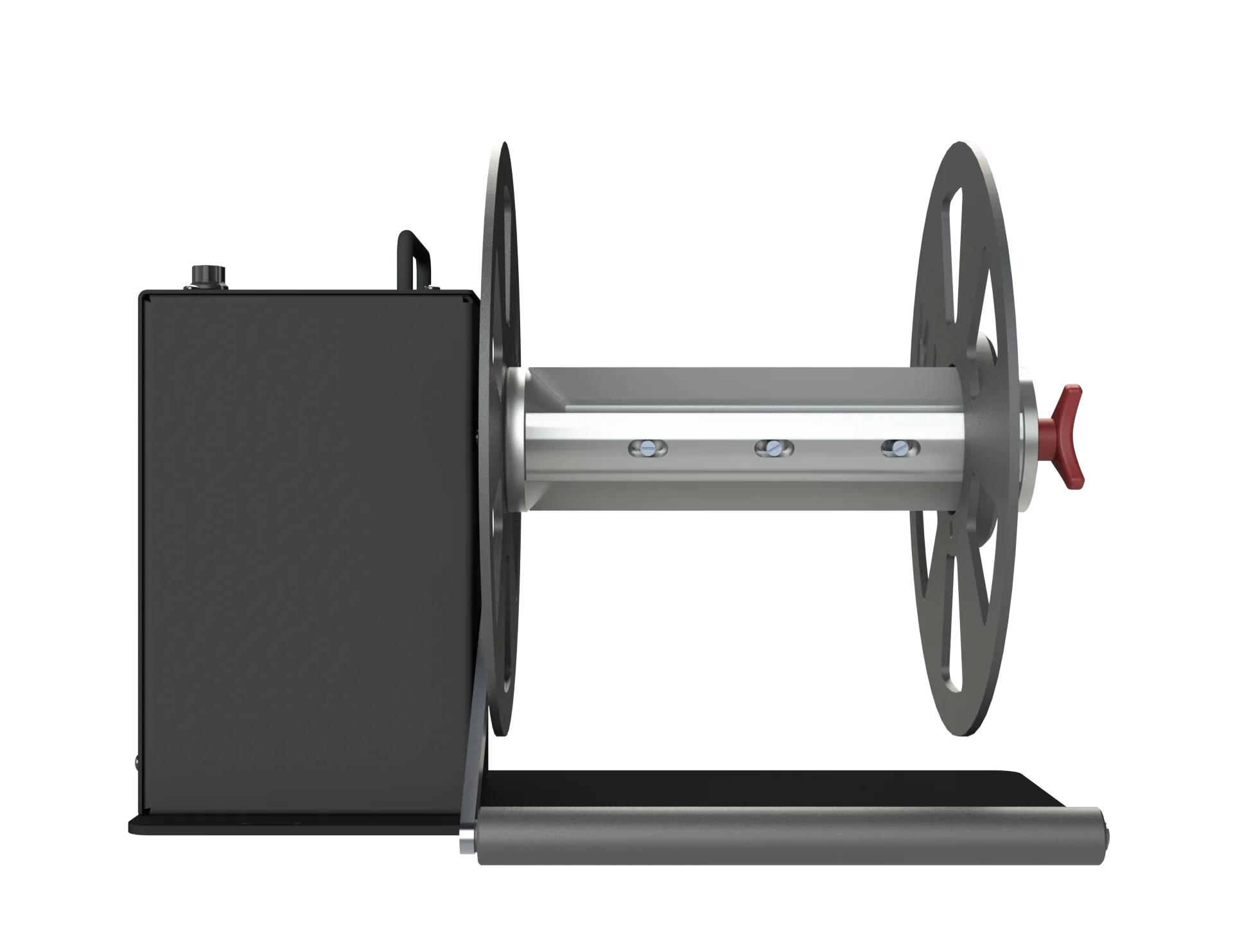 Universal “Smart” Rewinder/Unwinder with chuck style core holder for ...