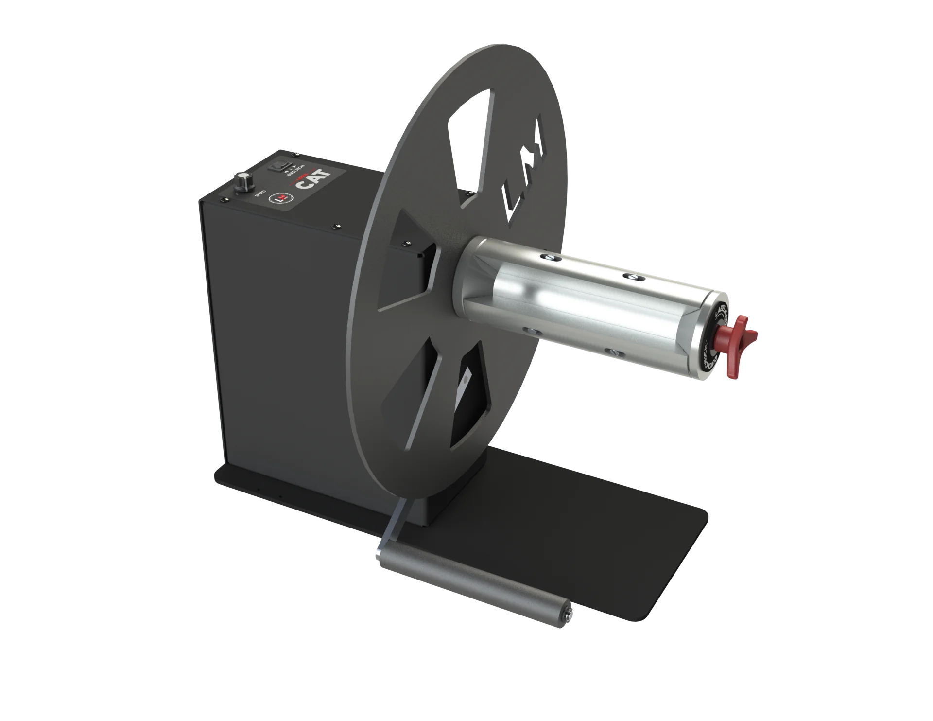 High Torque Rewinder with Sensor Arm, for media up to 8.5" wide, and ...