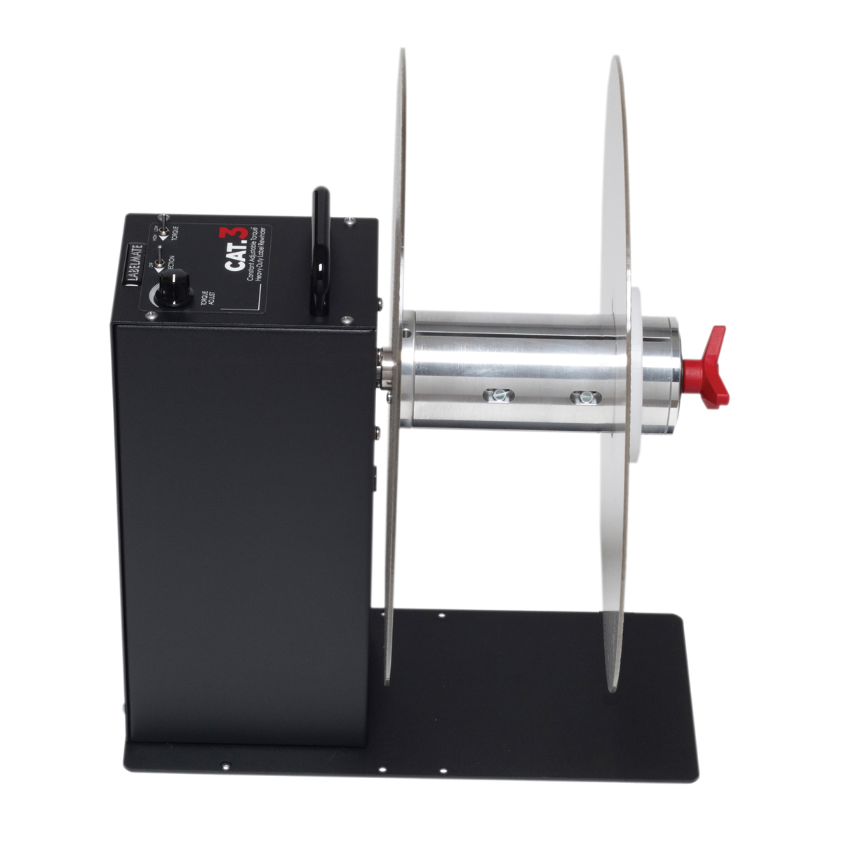 Standard Heavy-Duty Rewinder for media up to 6.5" wide, and roll ...