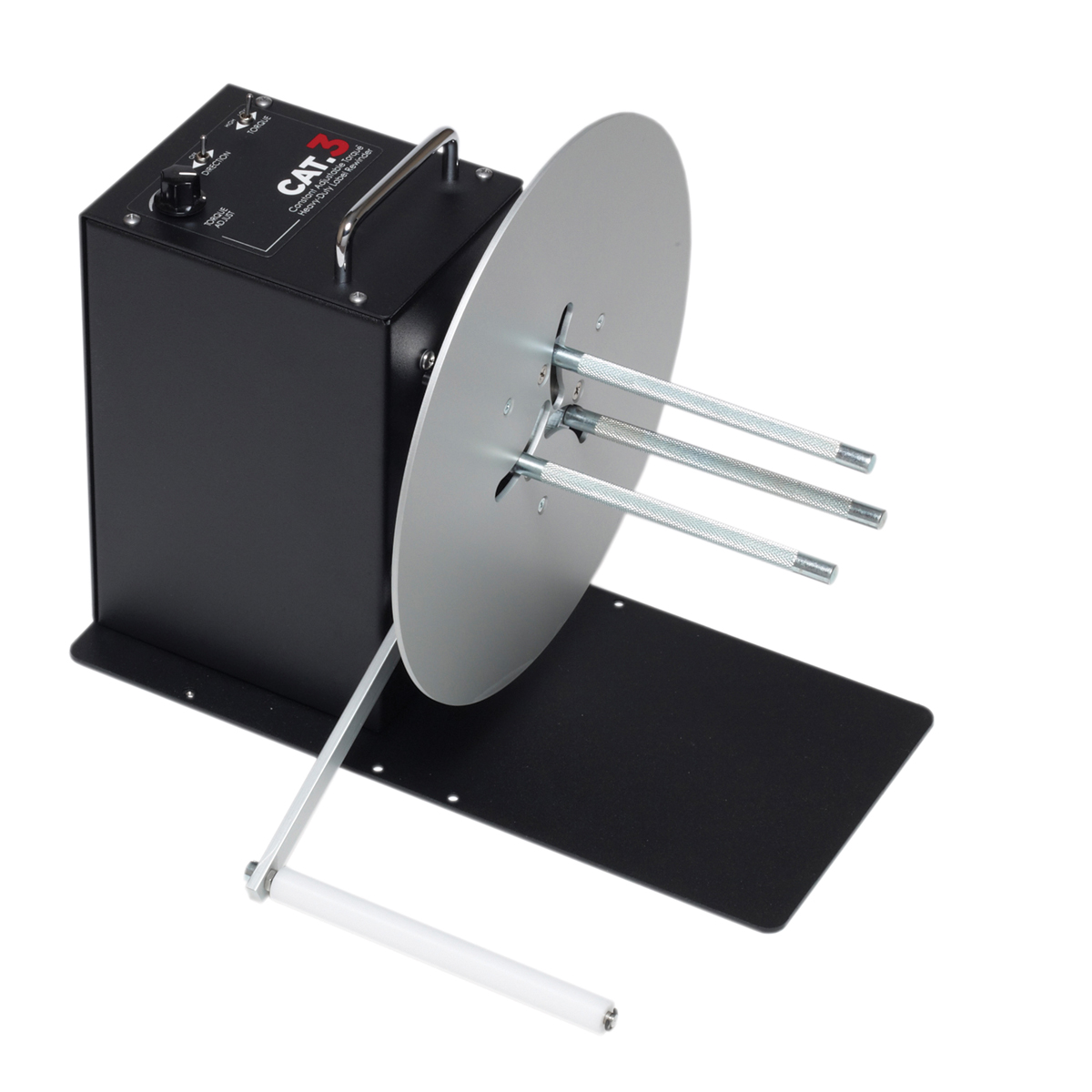 Standard Heavy-Duty Rewinder with Sensor Arm and Adjustable Core Holder ...