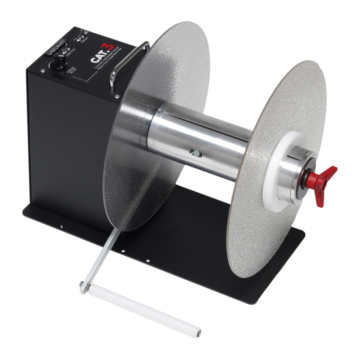 Standard Heavy-Duty Rewinder with Sensor Arm, for media up to 8.5" wide ...
