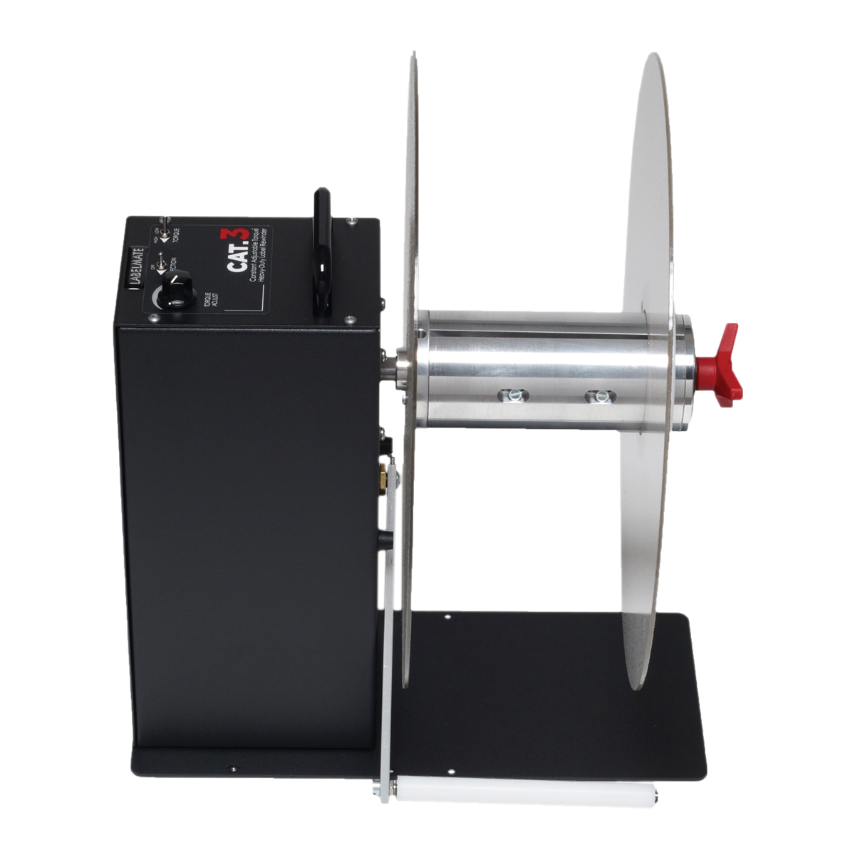 Standard Heavy-Duty Rewinder with Sensor Arm, for media up to 6.5" wide ...