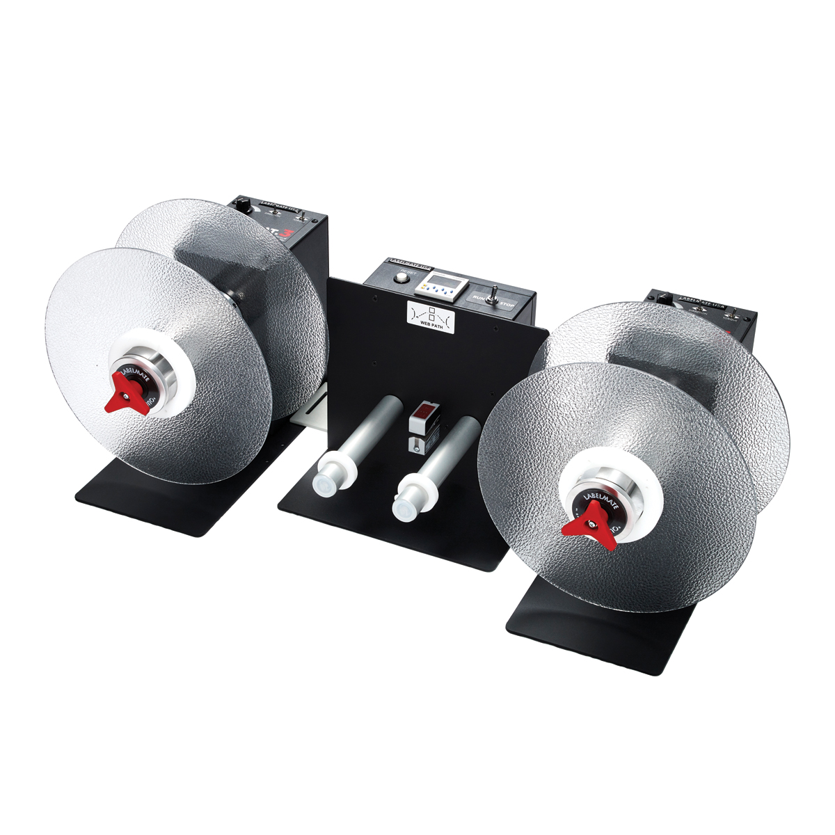 Count Package, Transparent & Opaque Labels up to 6" wide.