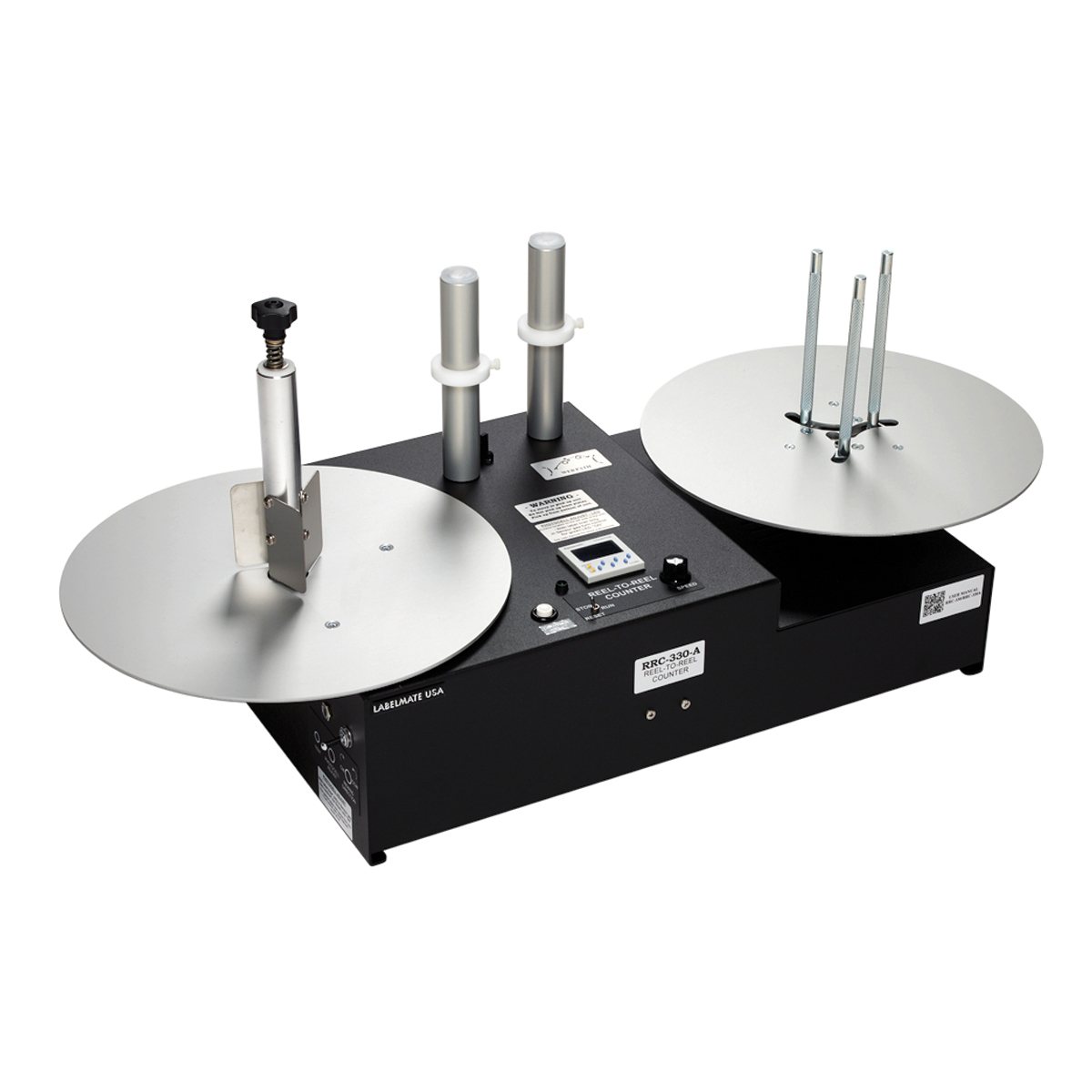 Reel-to-Reel Counter, 3” to 1” – 4” Adjustable, for Opaque Labels.