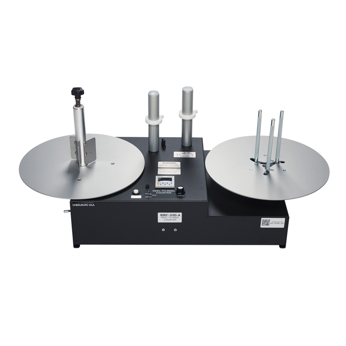 Reel-to-Reel Counter, 3” to 1” – 4” Adjustable, for Opaque Labels.