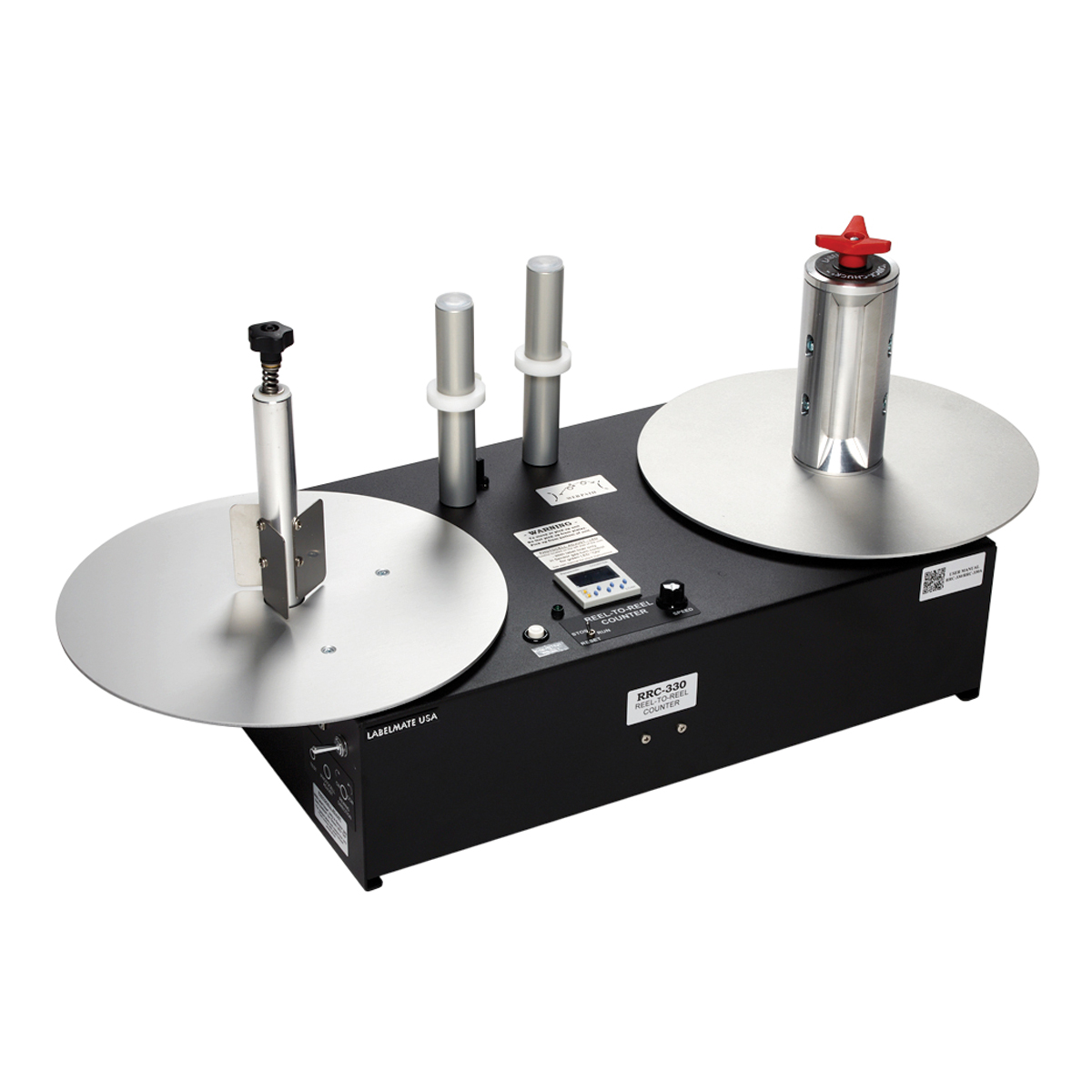 Reel-to-Reel Counter, 3" to 3", for opaque labels.