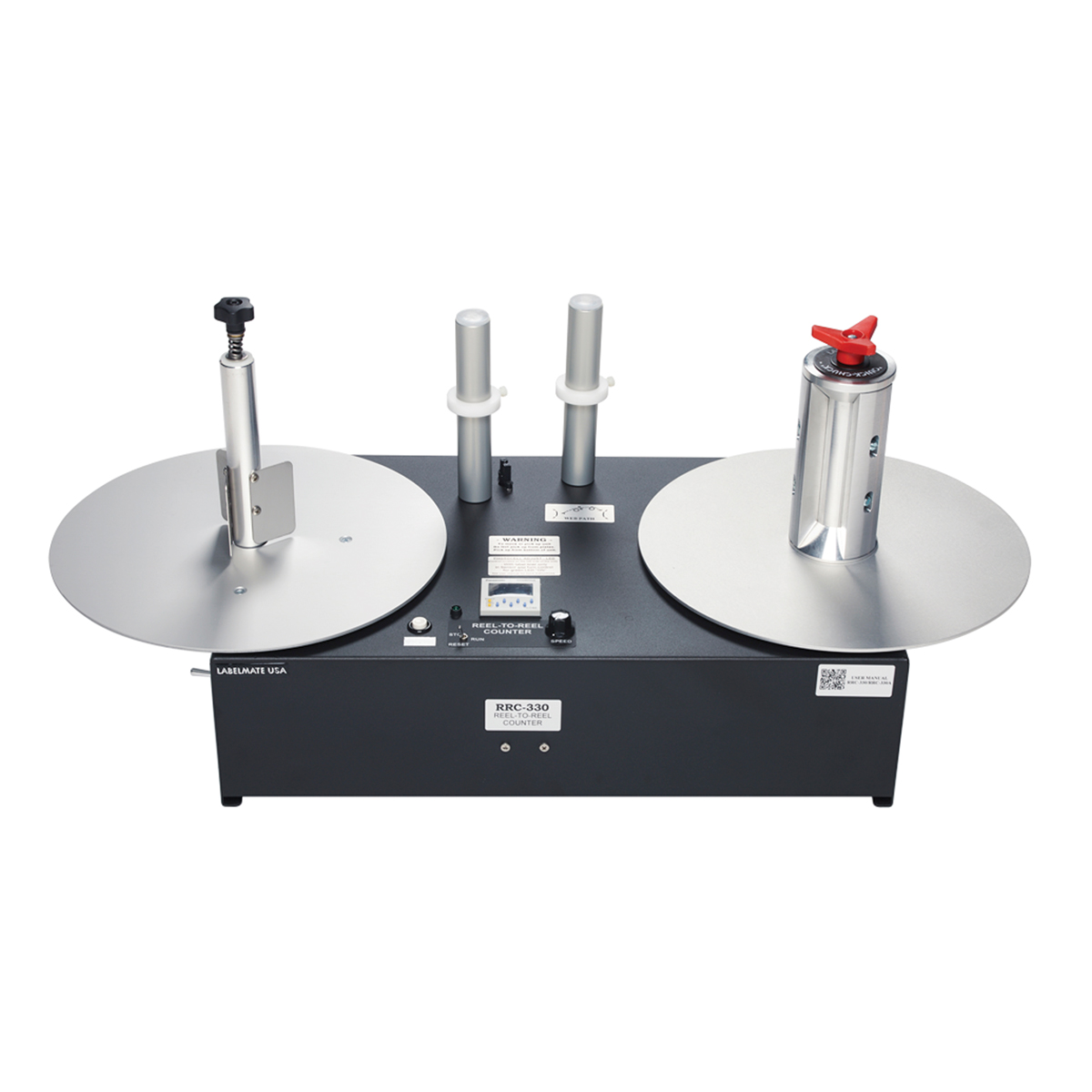 Reel-to-Reel Counter, 3" to 3", for opaque labels.