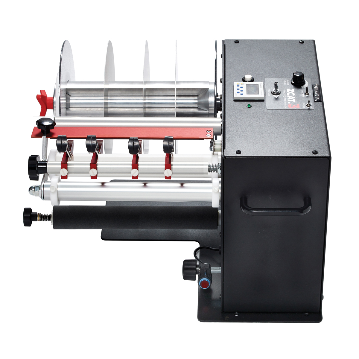 All-in-one Label Slitter/Rewinder, 3 blades, for media up to 10" wide ...