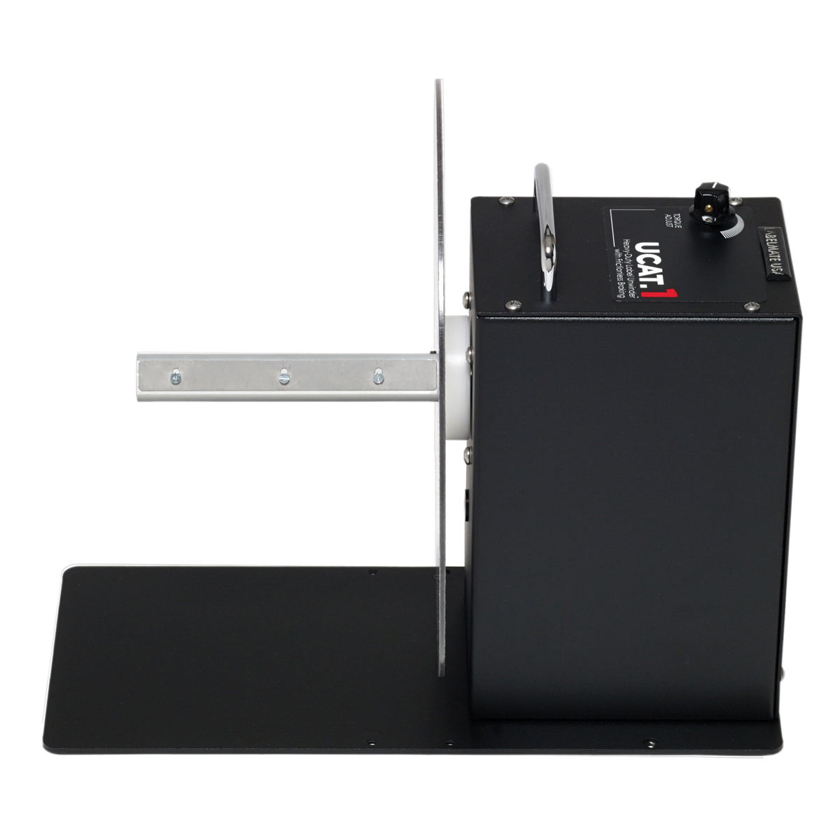 Non-Powered Label Unwinder with 1” diameter Core-Holder, for labels up ...