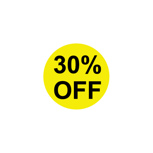 30% OFF Labels