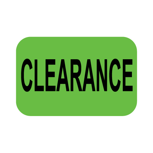 CLEARANCE Labels