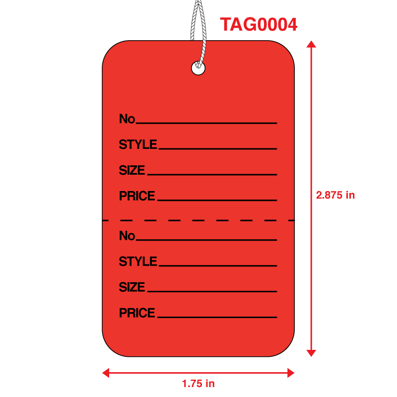 Stock Tags | Kenco Label & Tag