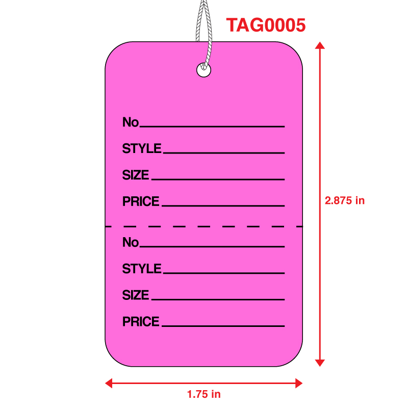 Stock Tags | Kenco Label & Tag