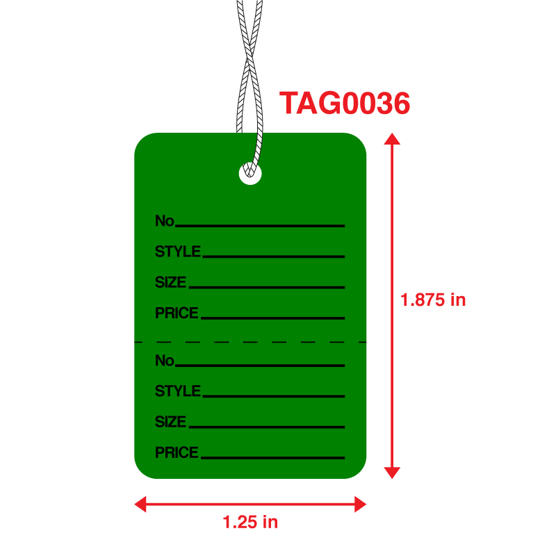 Stock Tags | Kenco Label & Tag