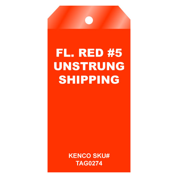 Colored Shipping Tags (Unstrung) | Kenco Label & Tag